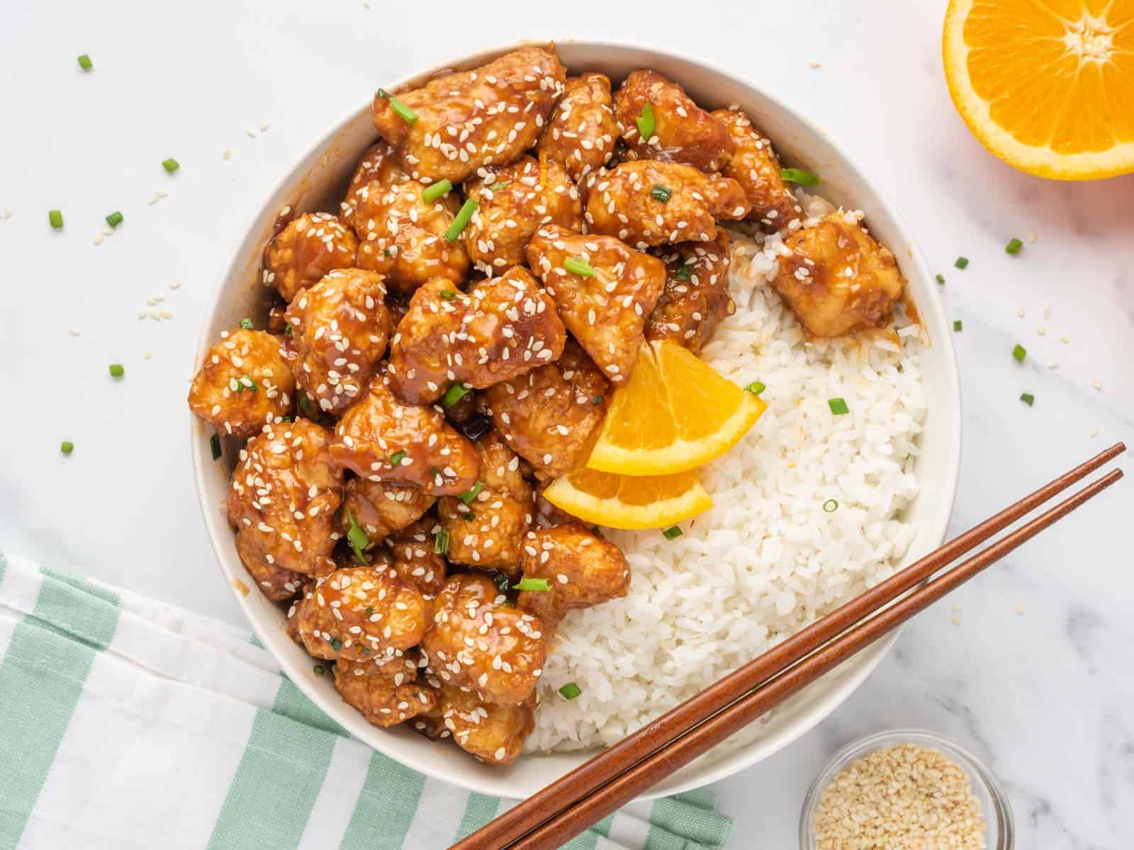 Crispy Orange Chicken - Karma Clinic - Weight Loss & Nutrition Expert ...