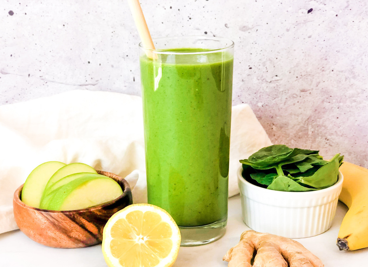Ginger Spinach Smoothie - Karma Clinic - Weight Loss & Nutrition Expert ...